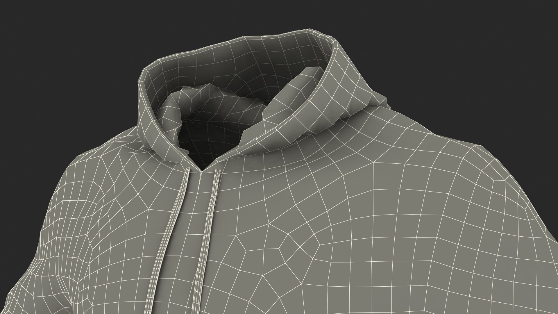 3D Hoodie Lowered Hood - TurboSquid 1443794