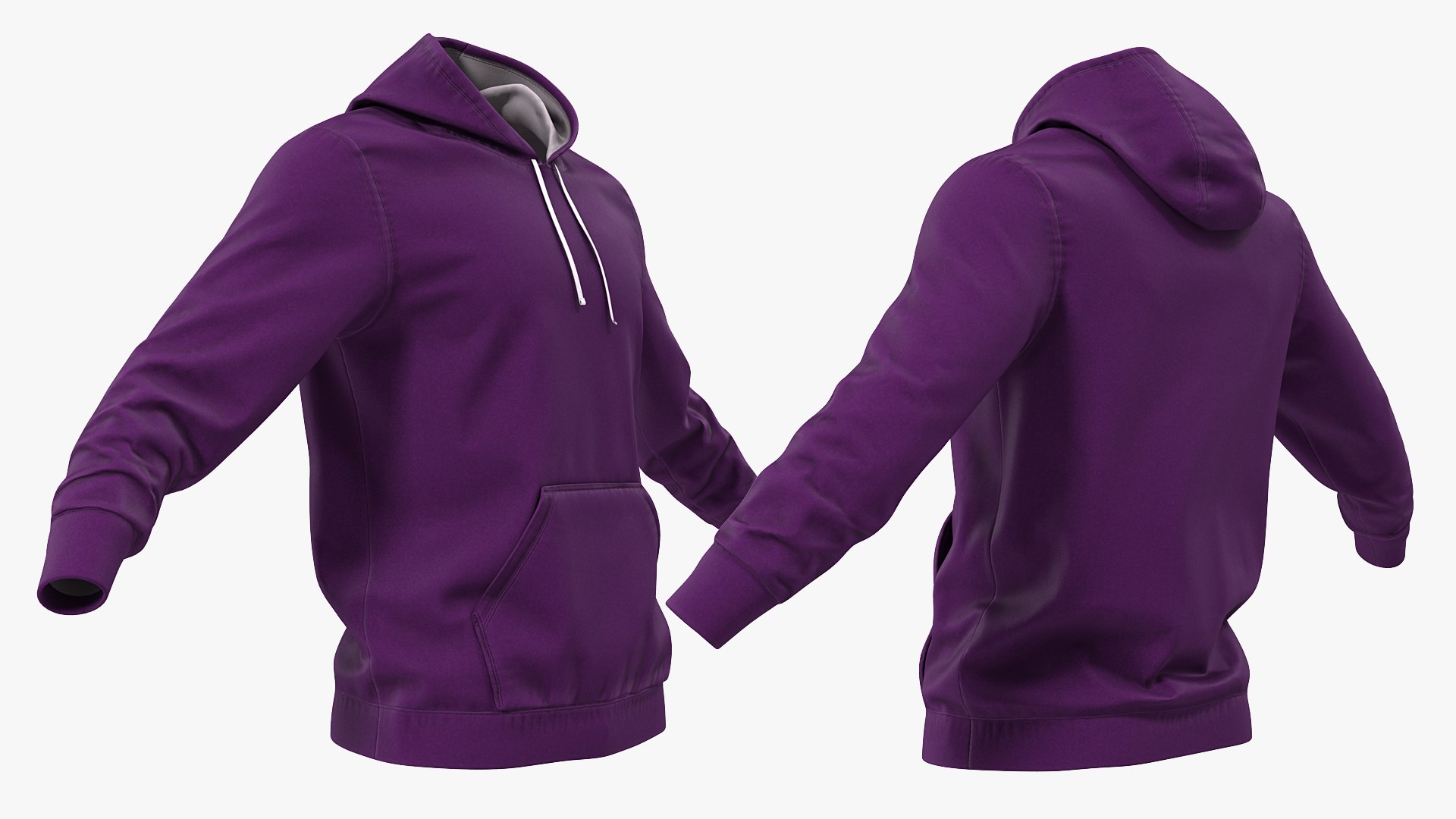 3D Hoodie Lowered Hood - TurboSquid 1443794