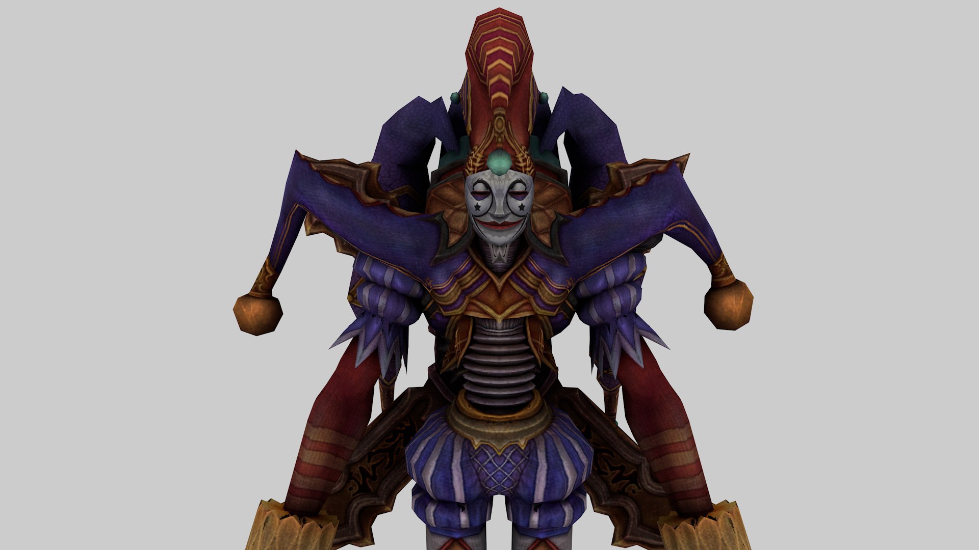 3D Model Dark Fantasy Jester 3D Character Model - TurboSquid 2380498