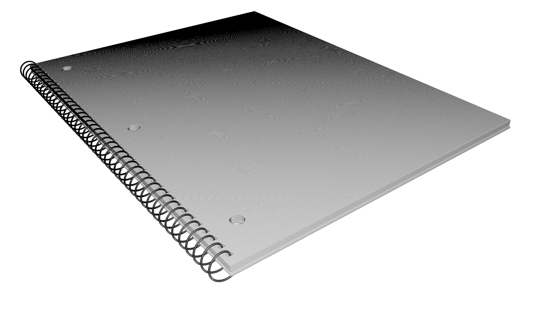 Notebook Notepad 3D Model - TurboSquid 1711055