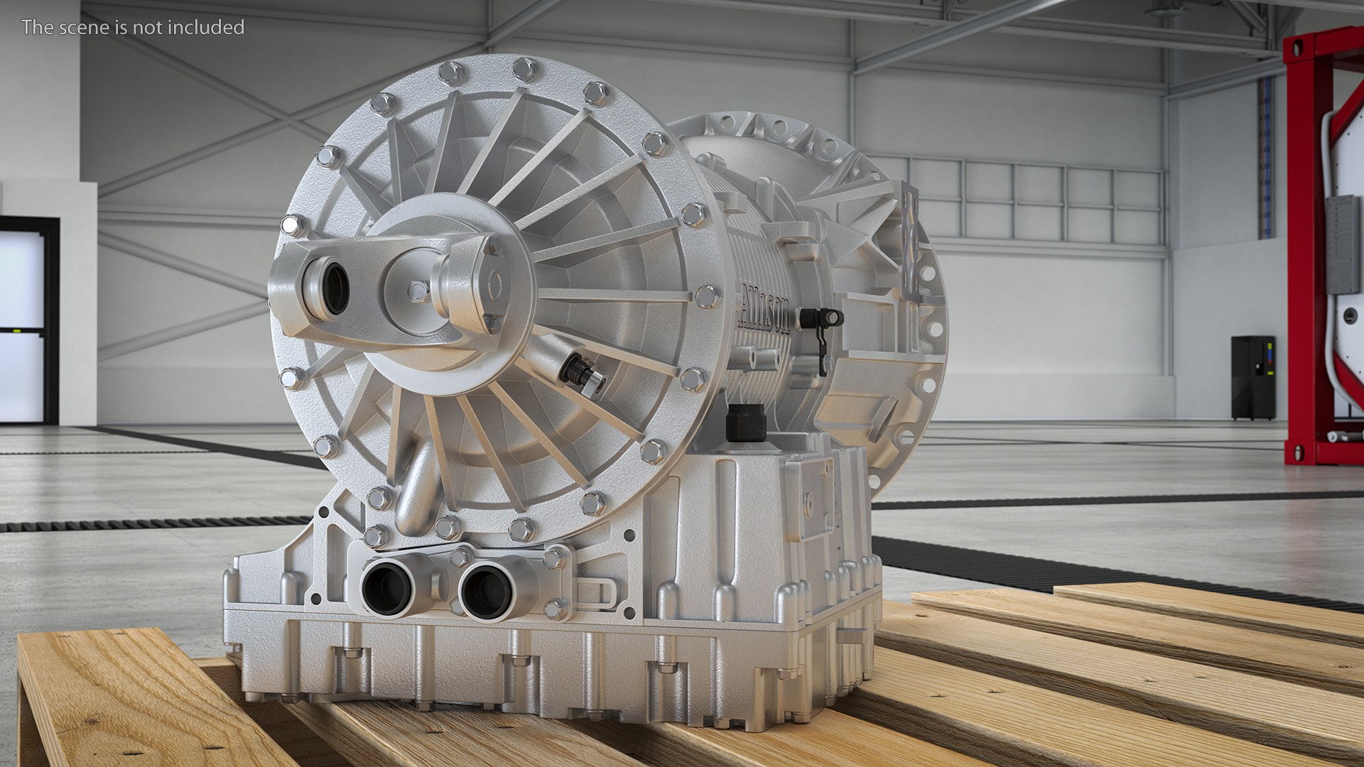 3D Allison 4000 Heavy-duty Vehicle Transmission - TurboSquid 2202017