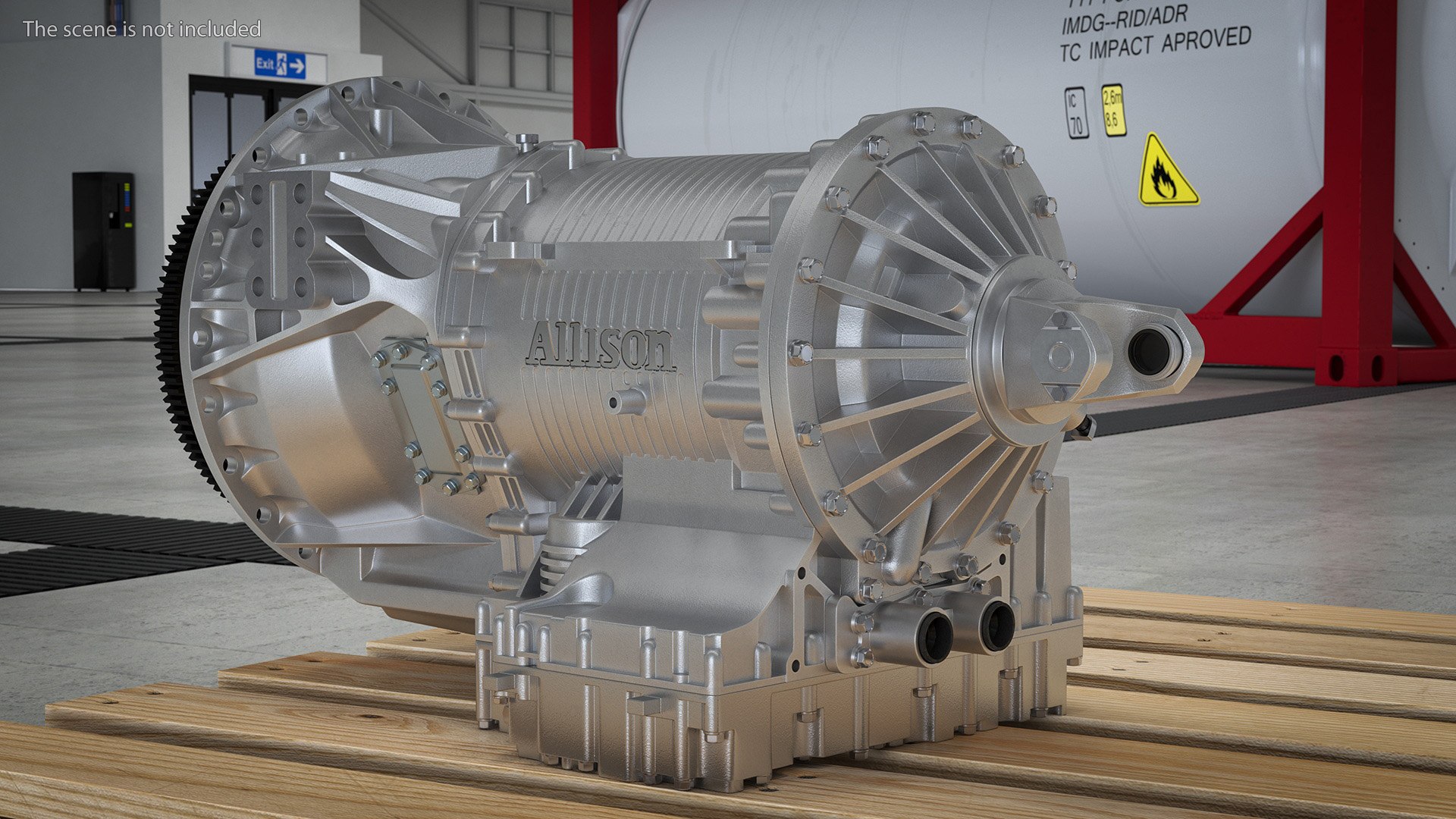 3D Allison 4000 Heavy-duty Vehicle Transmission - TurboSquid 2202017