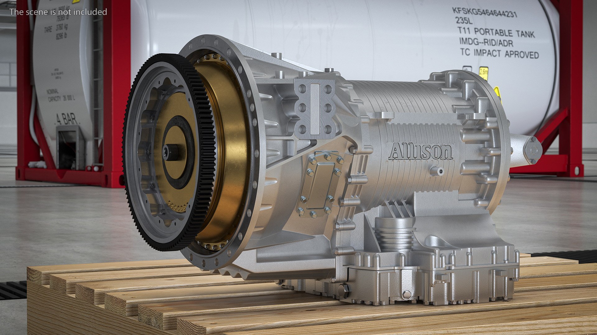 3D Allison 4000 Heavy-duty Vehicle Transmission - TurboSquid 2202017