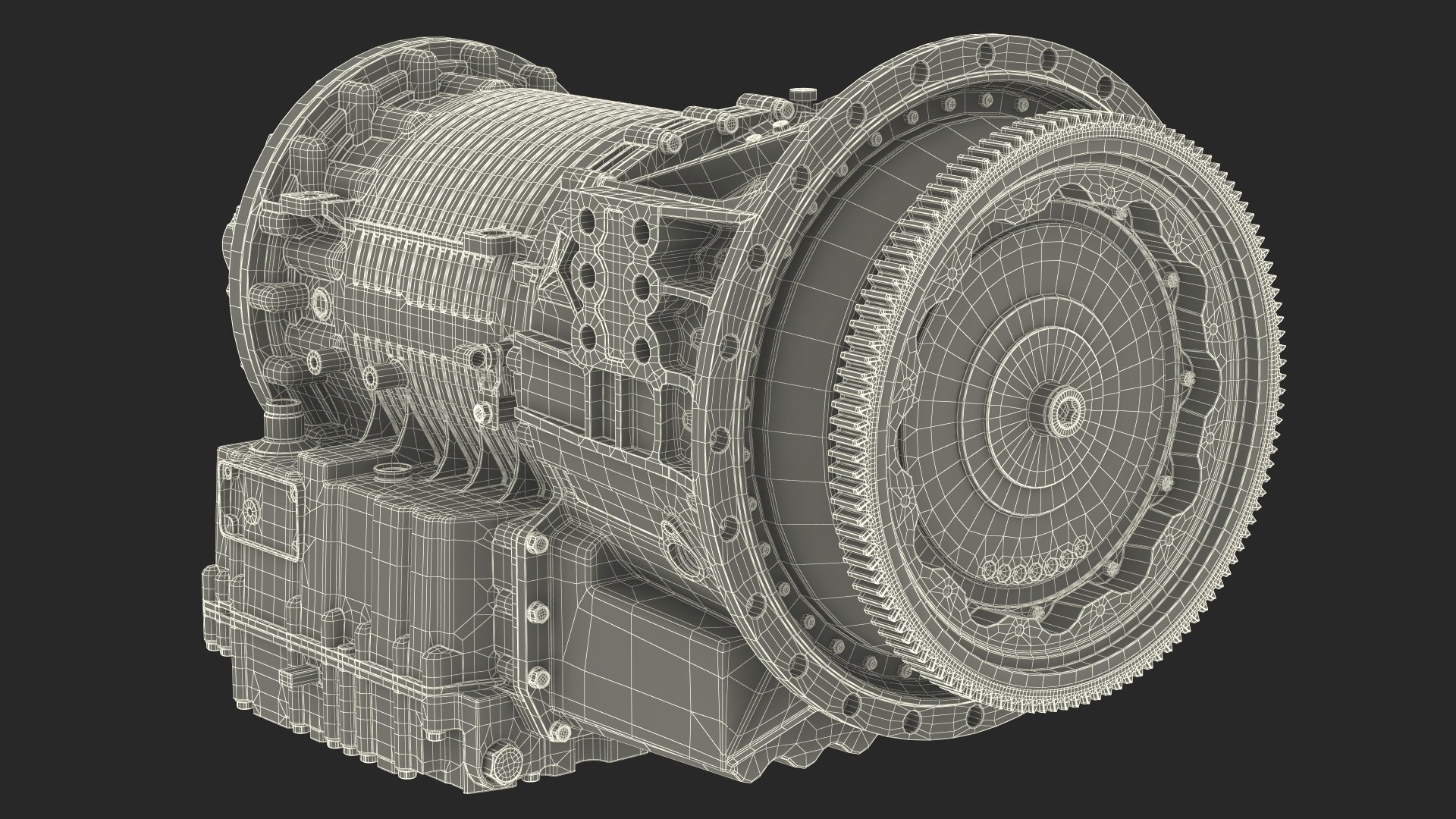 3D Allison 4000 Heavy-duty Vehicle Transmission - TurboSquid 2202017