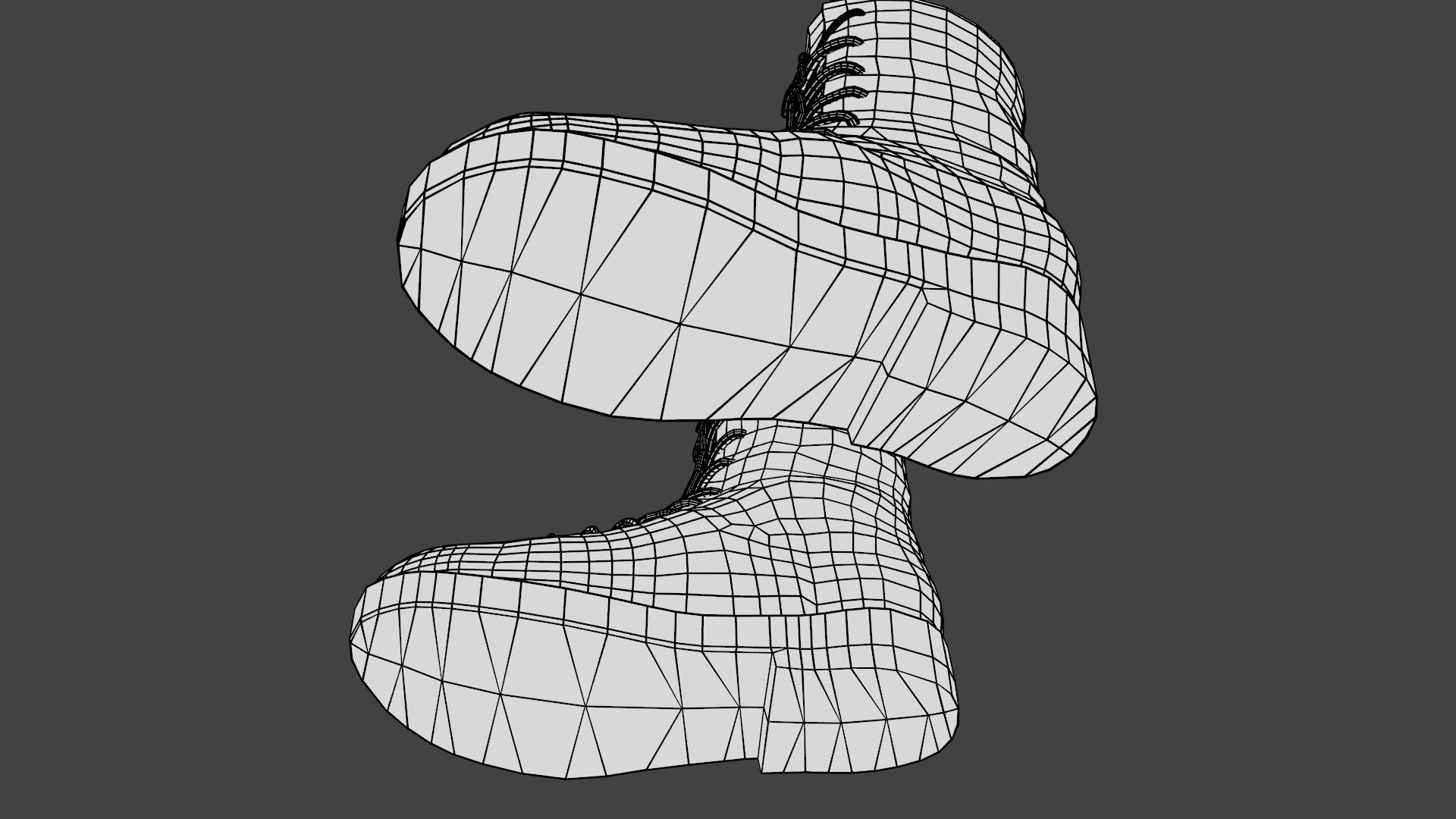 3D Boots combat realtime model - TurboSquid 1735469