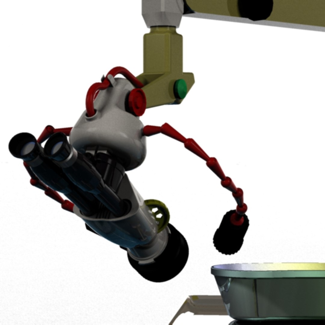 Surgical Microscope 3d Model