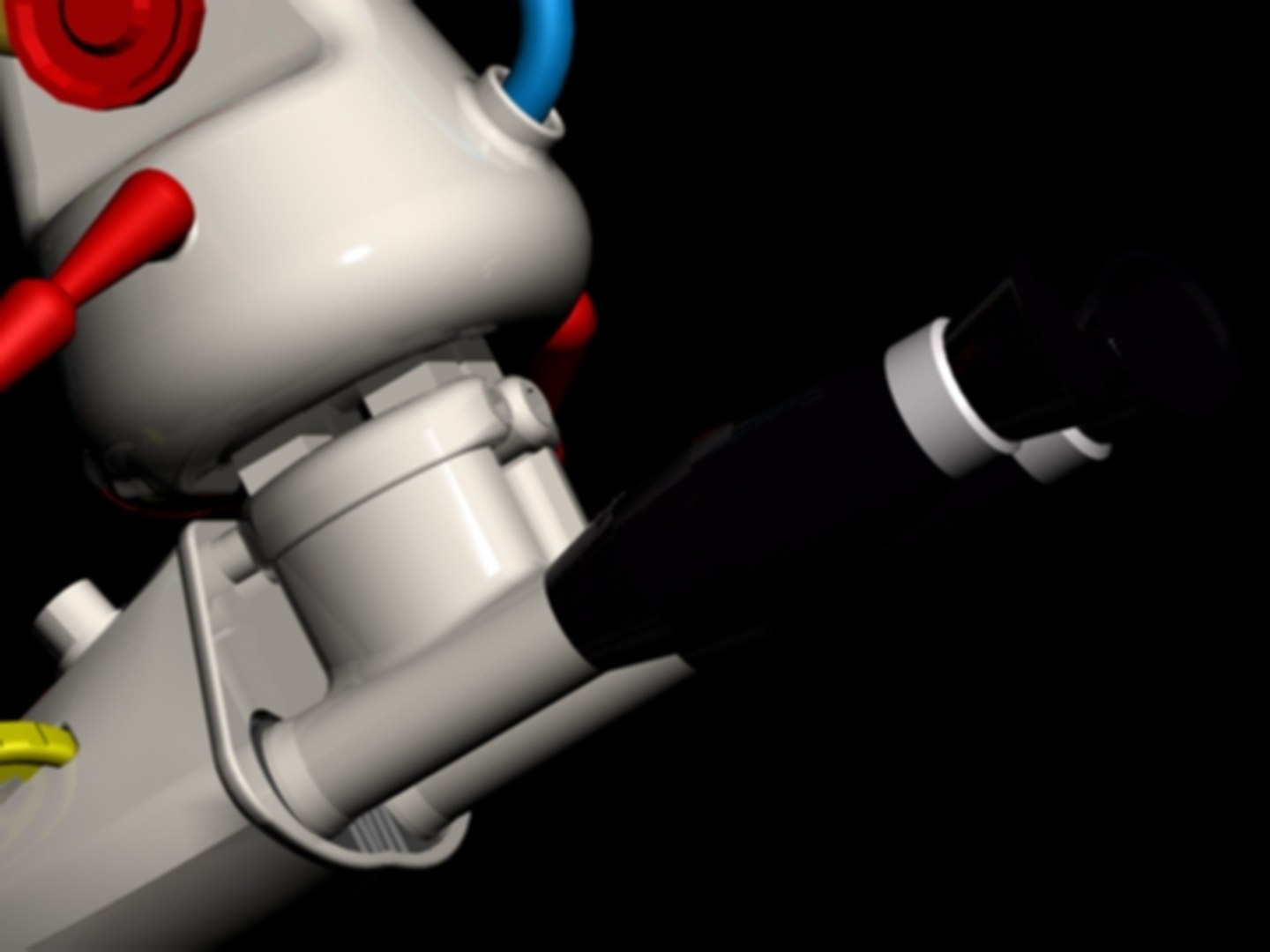 Surgical Microscope 3d Model