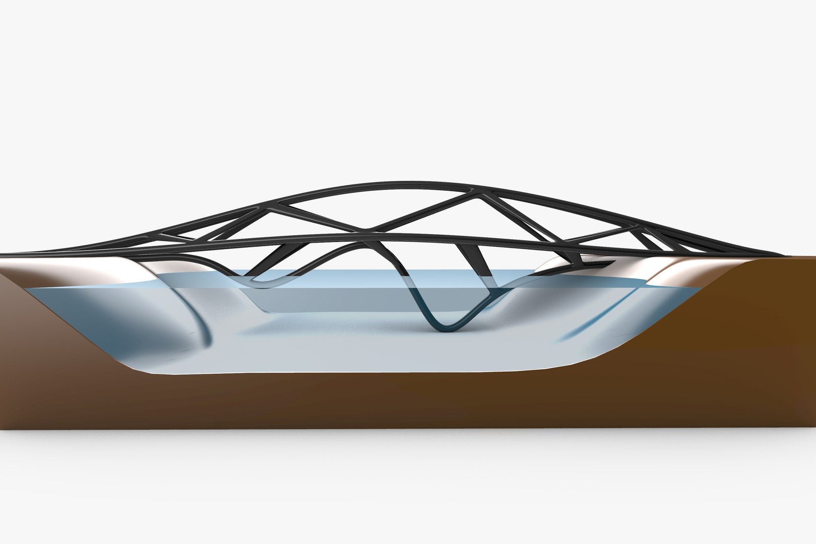 3D ModelSkeleton Bridge Structure Model - TurboSquid 2039785