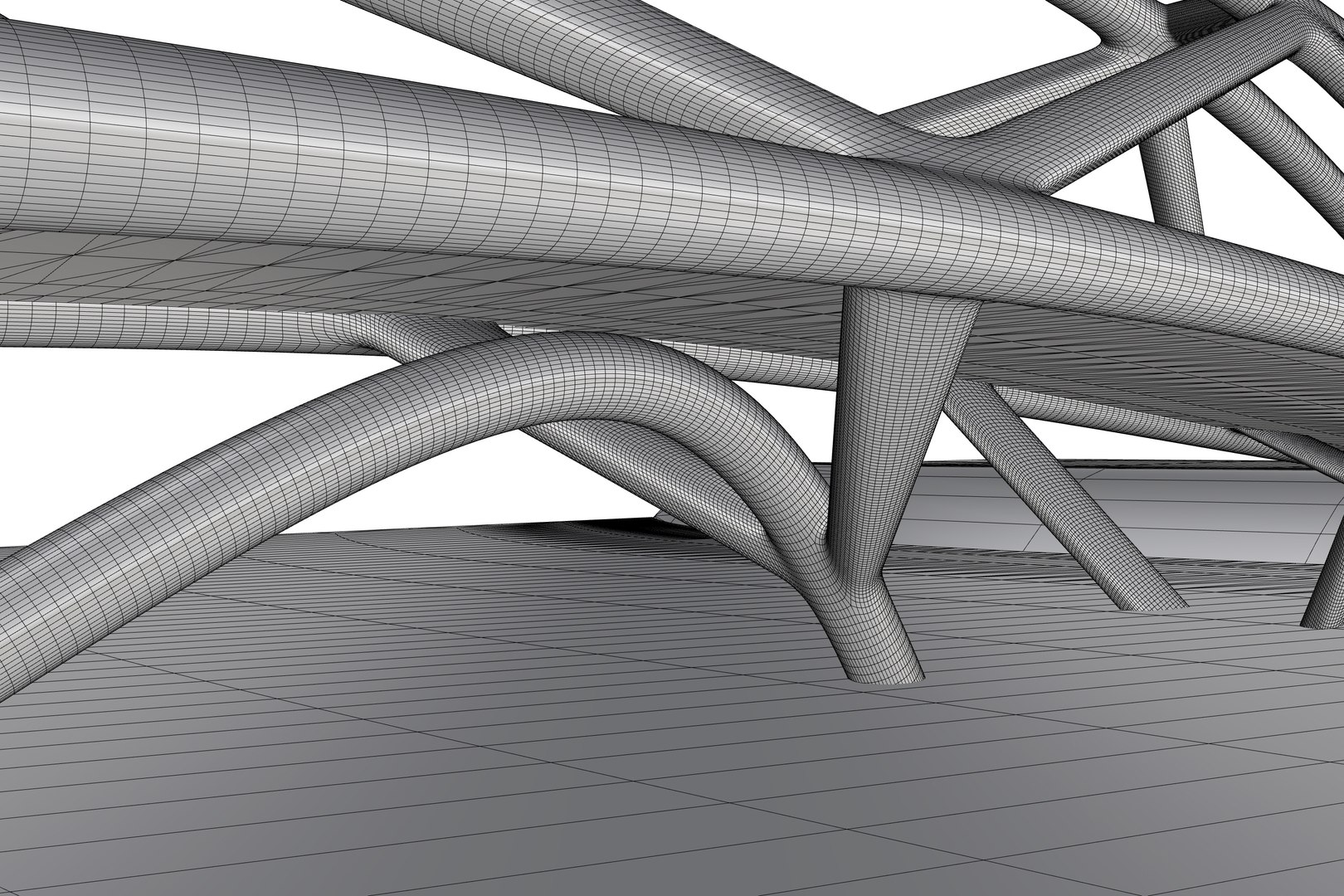3D ModelSkeleton Bridge Structure Model - TurboSquid 2039785