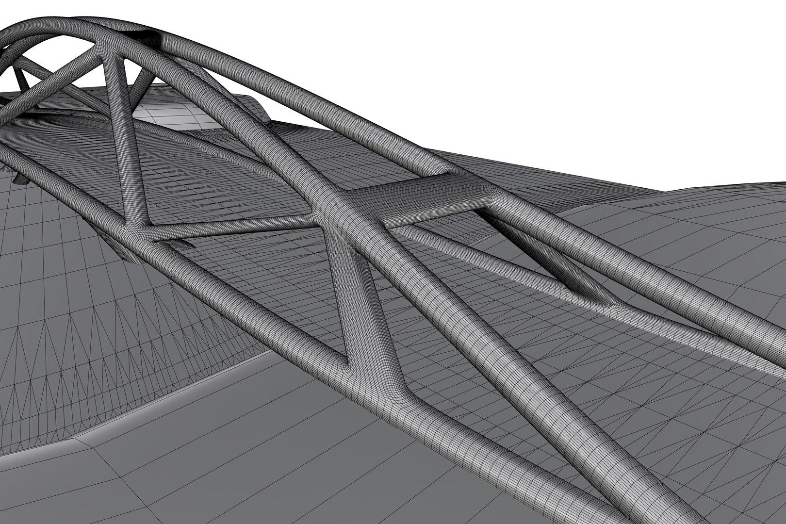 3D ModelSkeleton Bridge Structure Model - TurboSquid 2039785