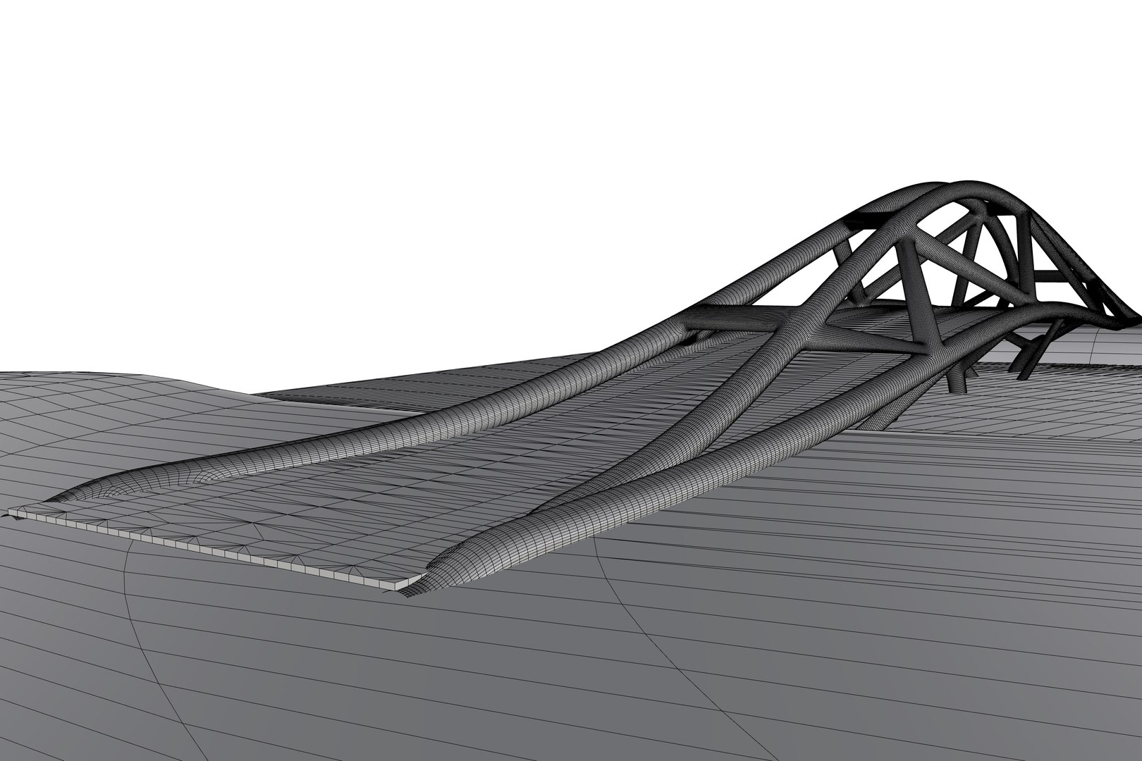 3D ModelSkeleton Bridge Structure Model - TurboSquid 2039785