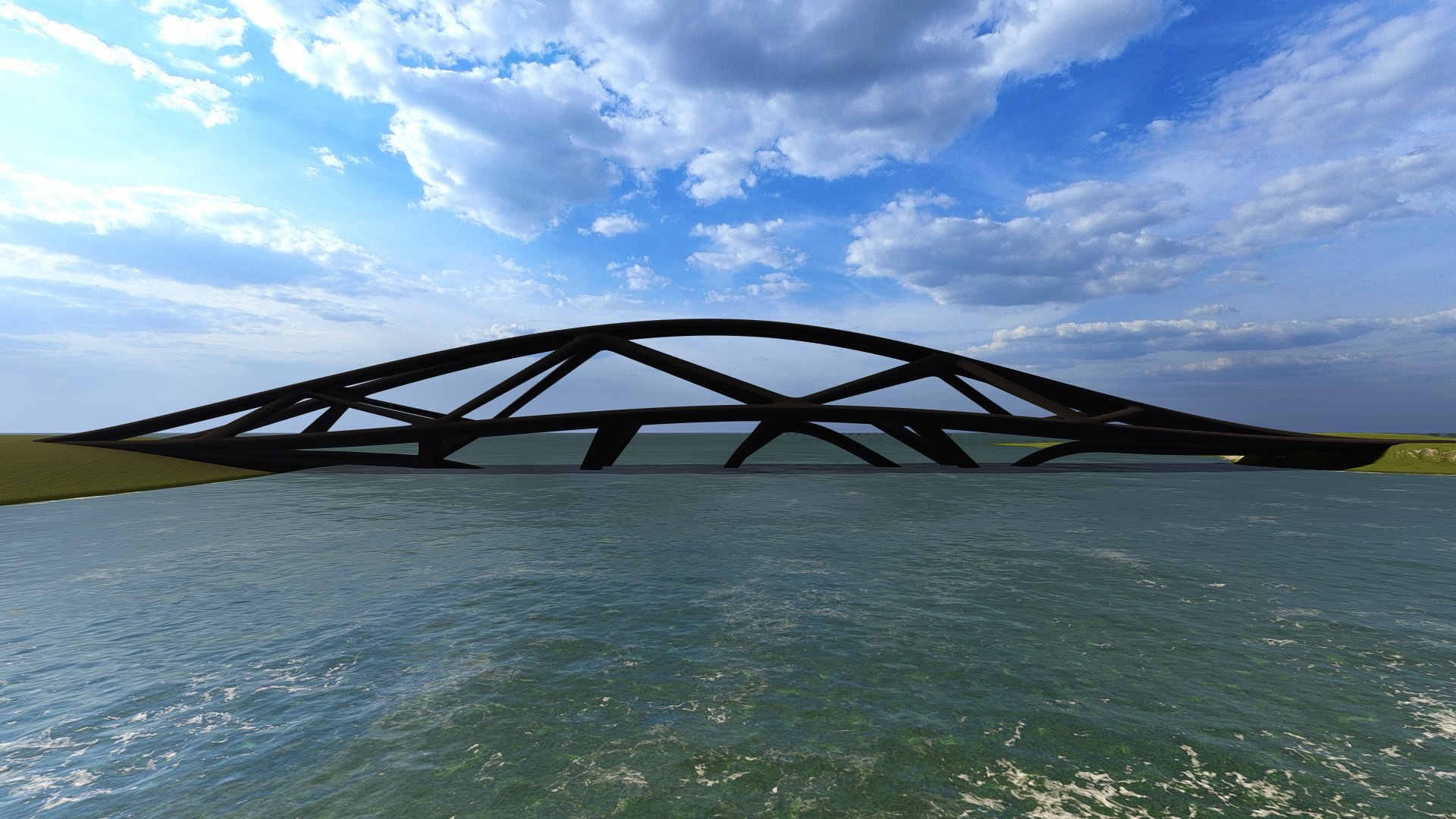 3D ModelSkeleton Bridge Structure Model - TurboSquid 2039785