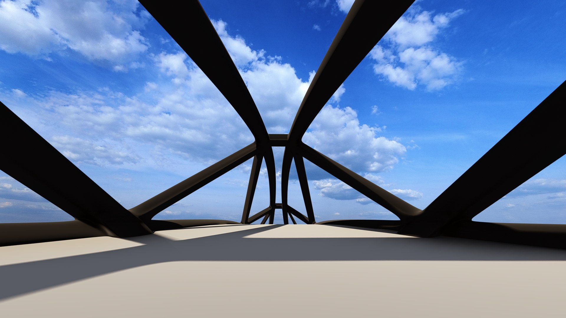 3D ModelSkeleton Bridge Structure Model - TurboSquid 2039785