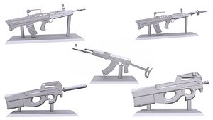 3D SA80 Models | TurboSquid