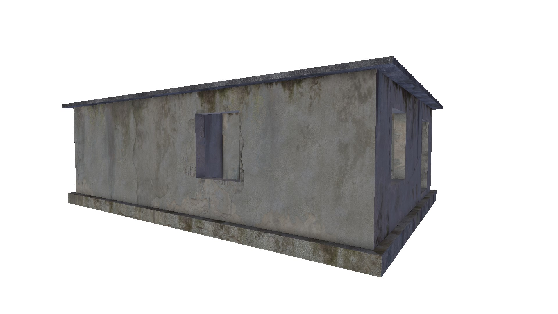 3d Model Concrete Buildings