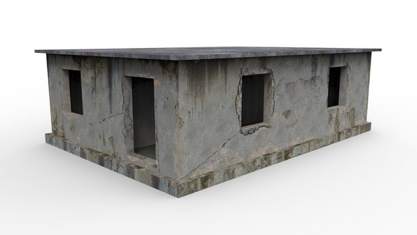 3d model concrete buildings