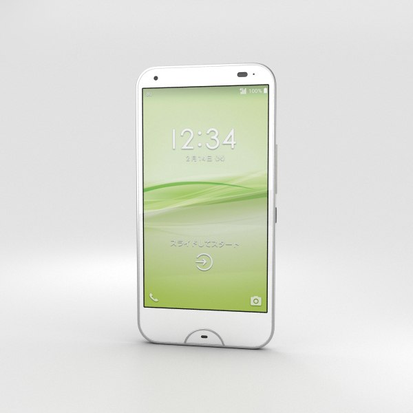 Kyocera rafre white 3D model - TurboSquid 1340233