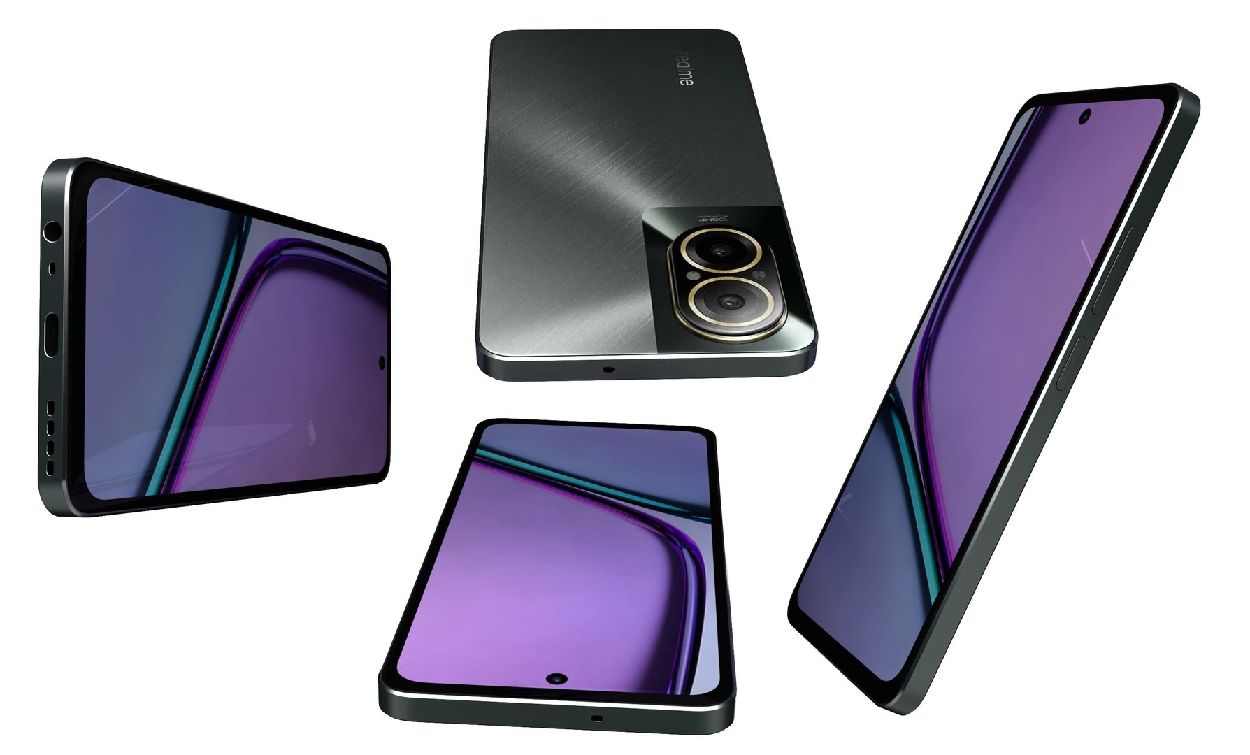 Realme C67 4G All Colors 3D - TurboSquid 2175087