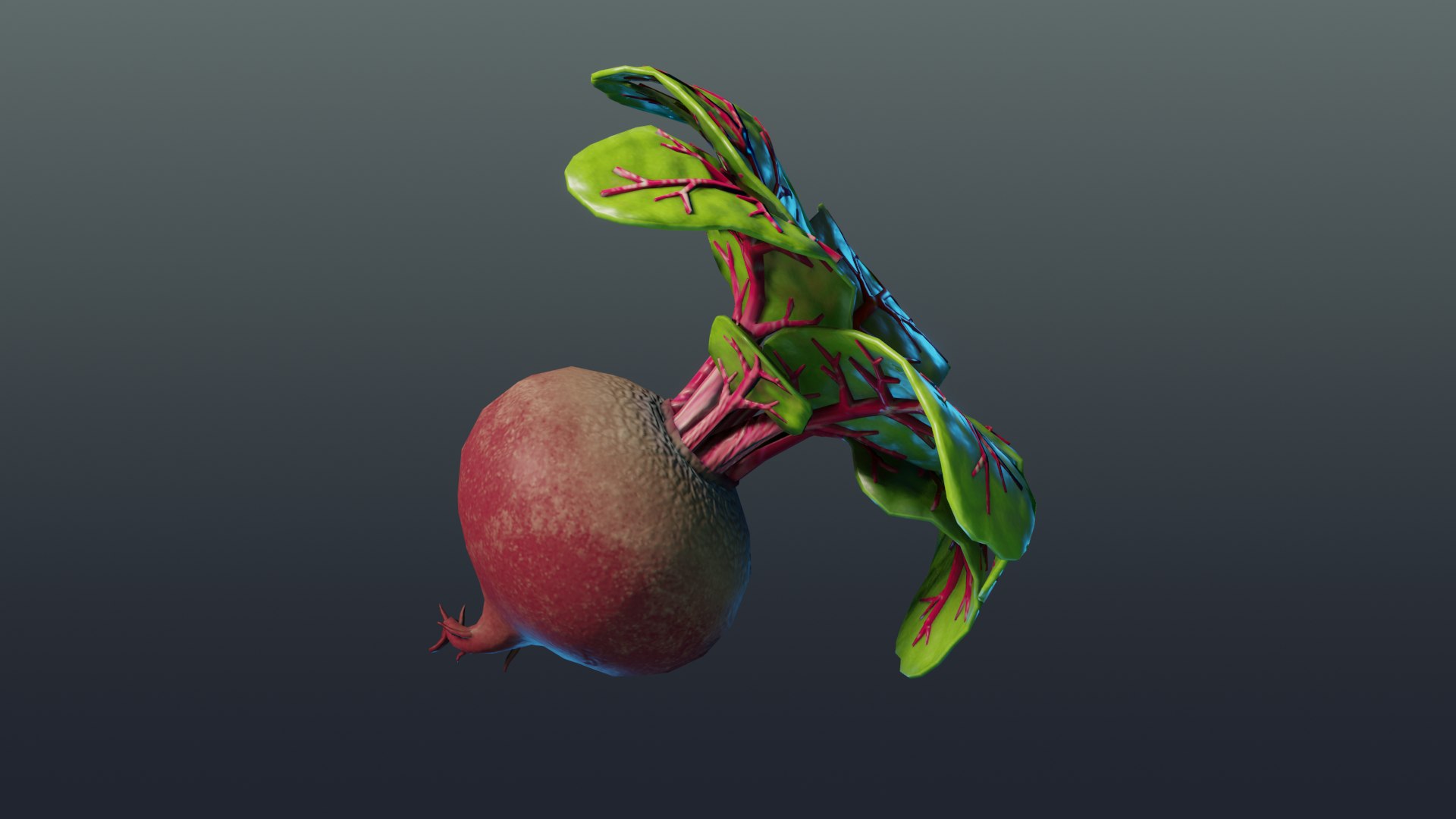 Cartoon Beetroot 3D Model - TurboSquid 1728193