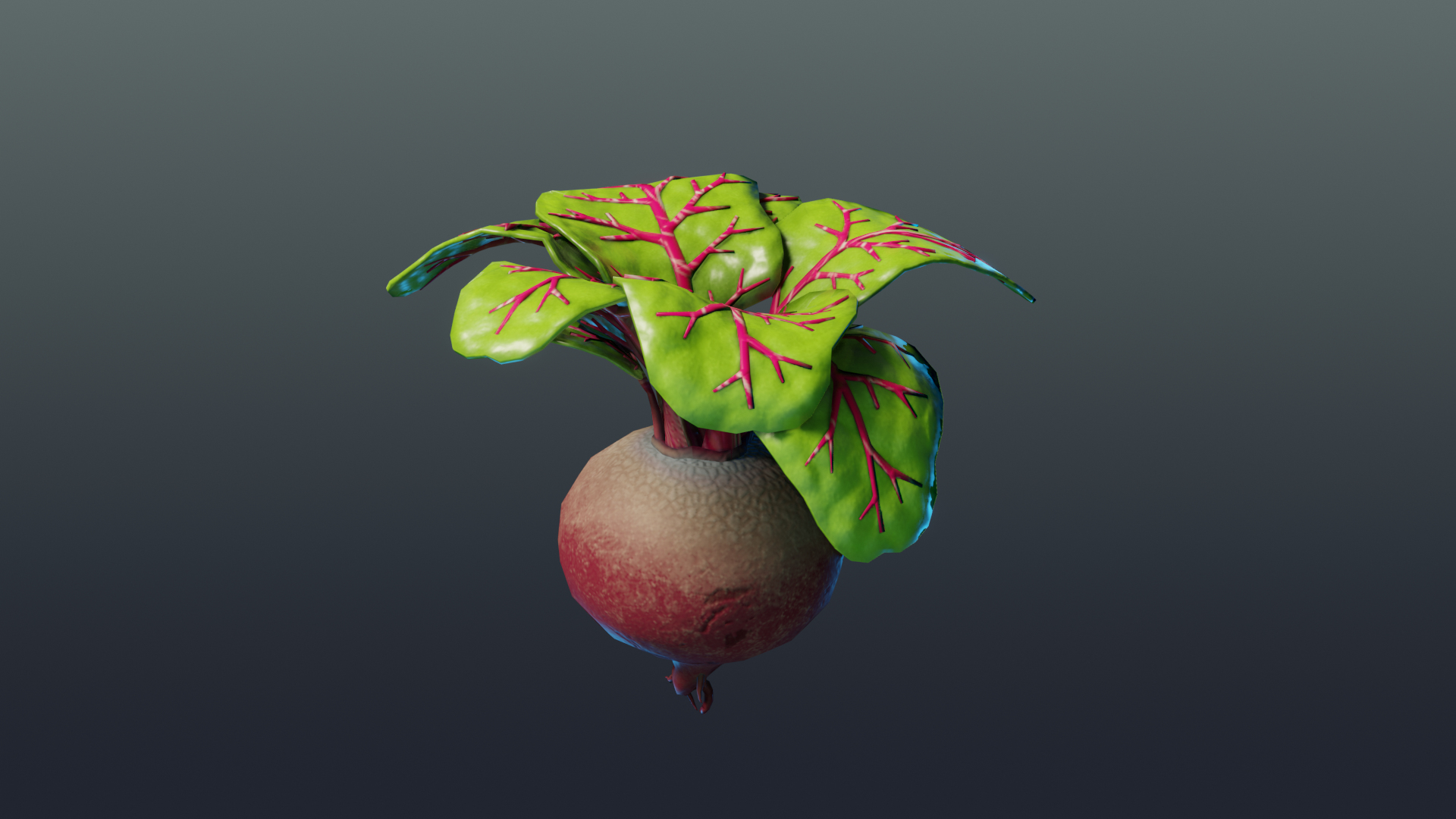 Cartoon Beetroot 3D Model - TurboSquid 1728193