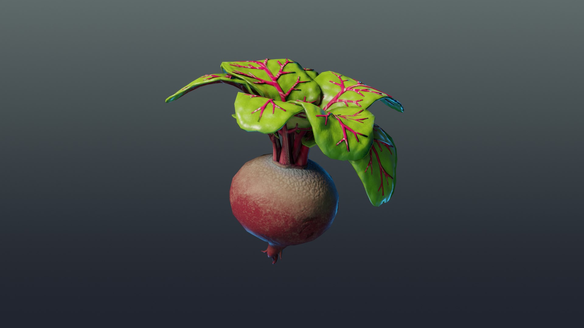 Cartoon Beetroot 3D Model - TurboSquid 1728193
