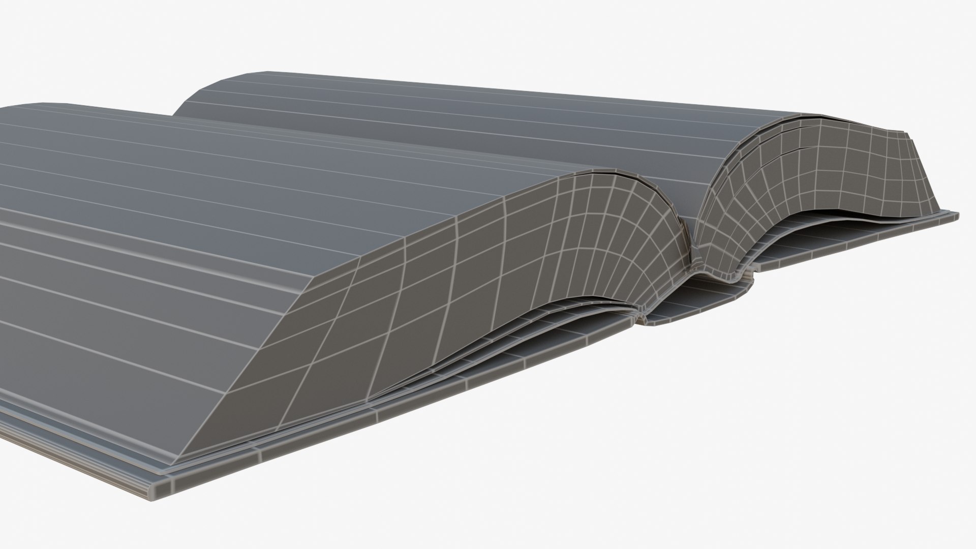 Open Book 3D Model - TurboSquid 1561198