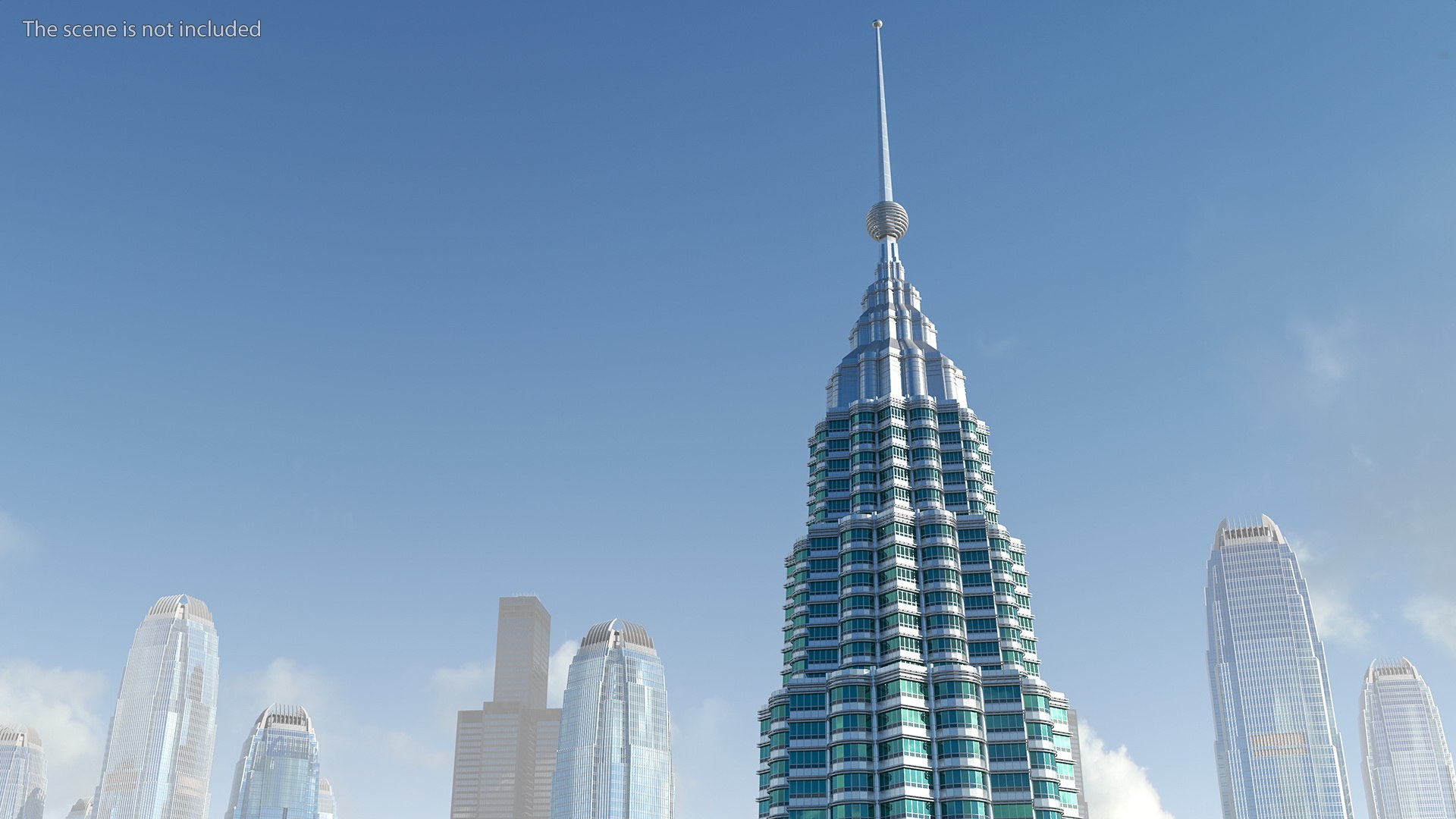 Skyscraper Tower 3D model - TurboSquid 1745956