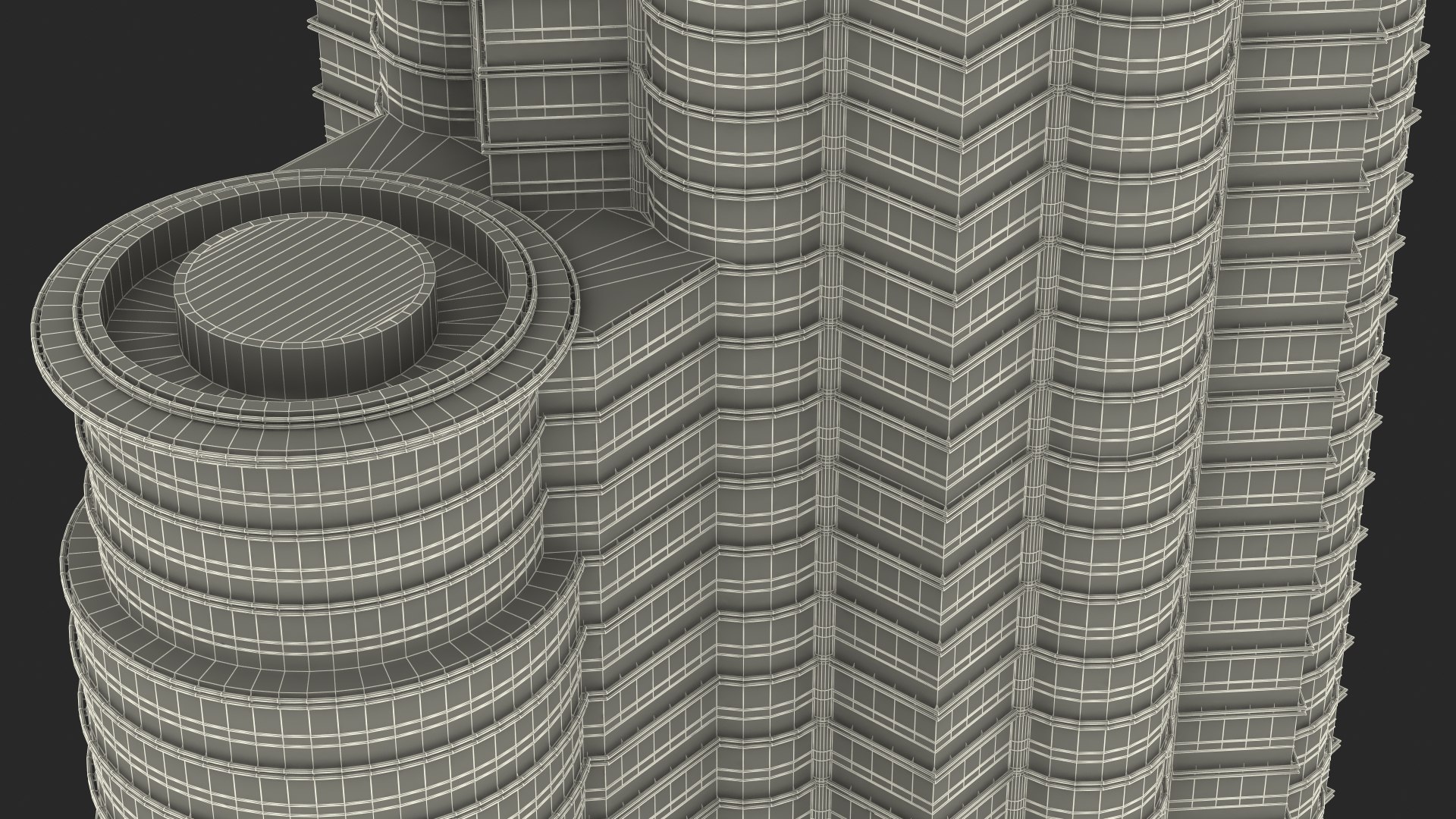 Skyscraper Tower 3D model - TurboSquid 1745956