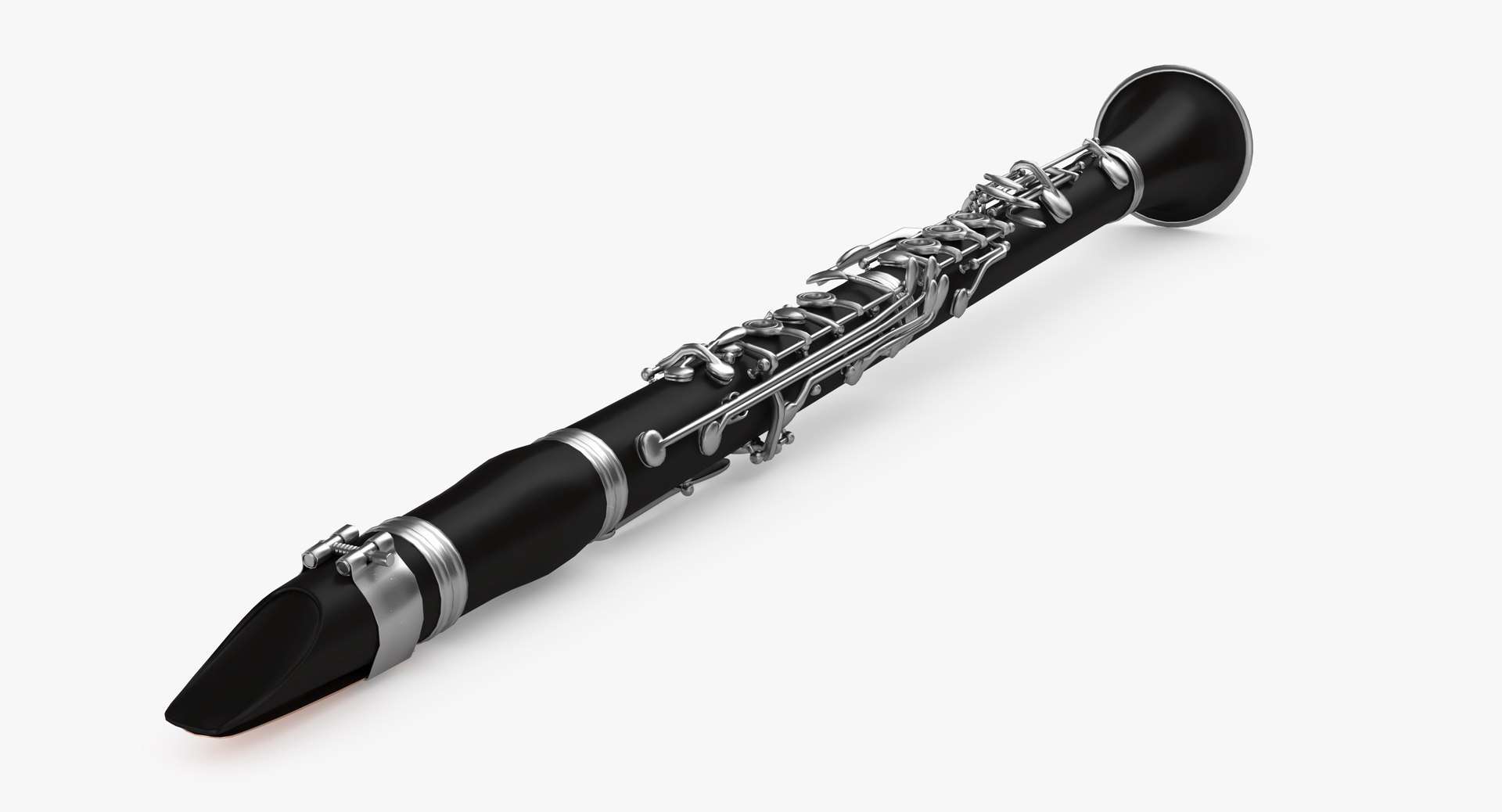 3D Clarinet - TurboSquid 2012370