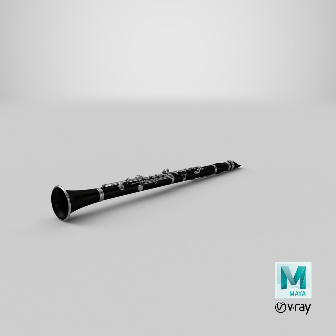 3D Clarinet - TurboSquid 2012370
