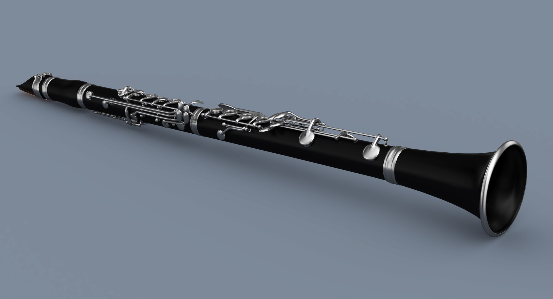 3D Clarinet - TurboSquid 2012370