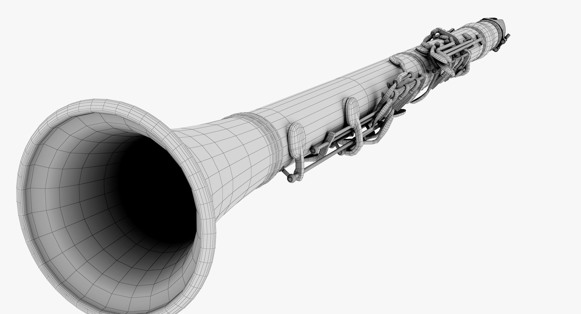 3D Clarinet - TurboSquid 2012370