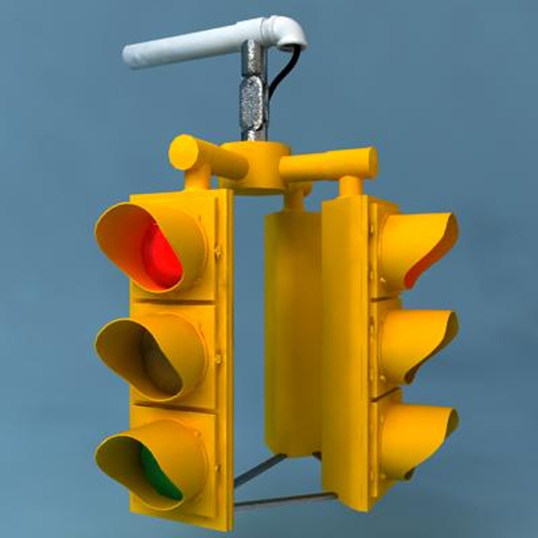 Traffic Light 3d Max