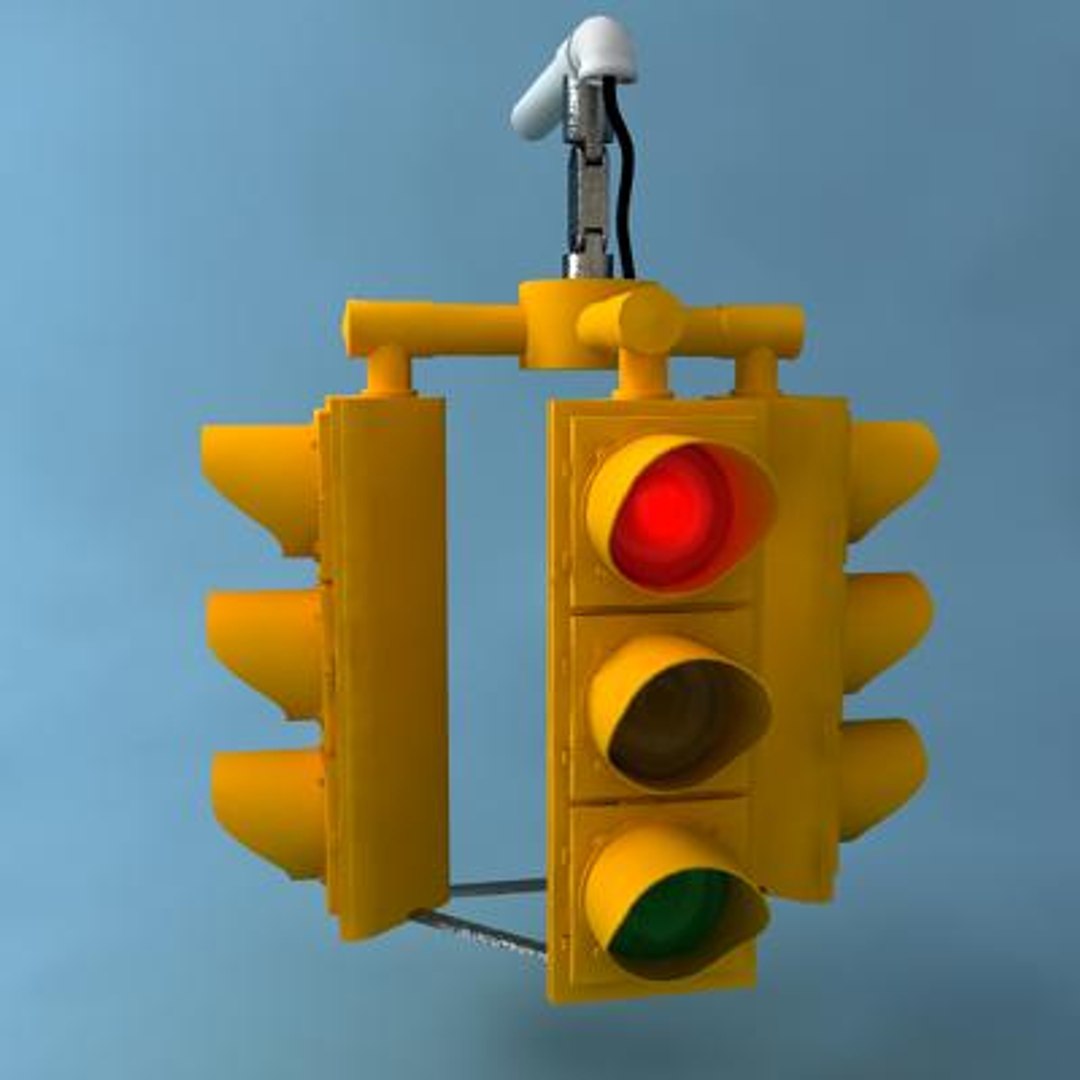 Traffic Light 3d Max