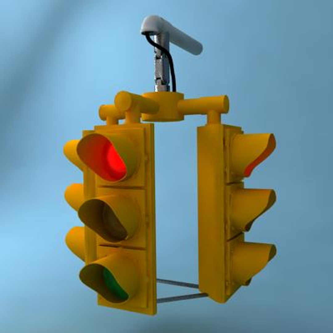 Traffic Light 3d Max