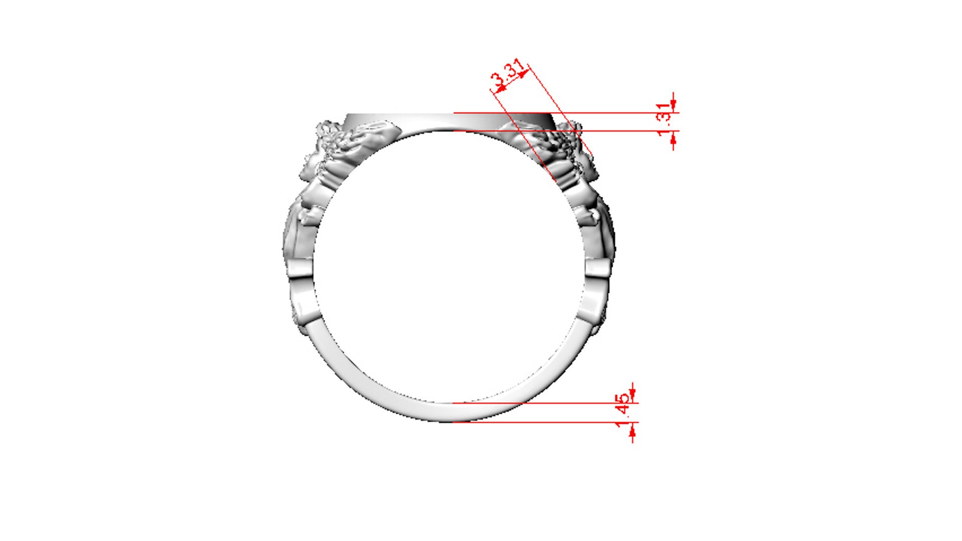 3D ANGEL RING BASE - TurboSquid 2136901