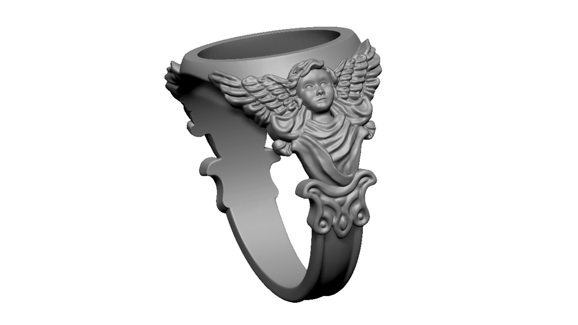 3D ANGEL RING BASE - TurboSquid 2136901