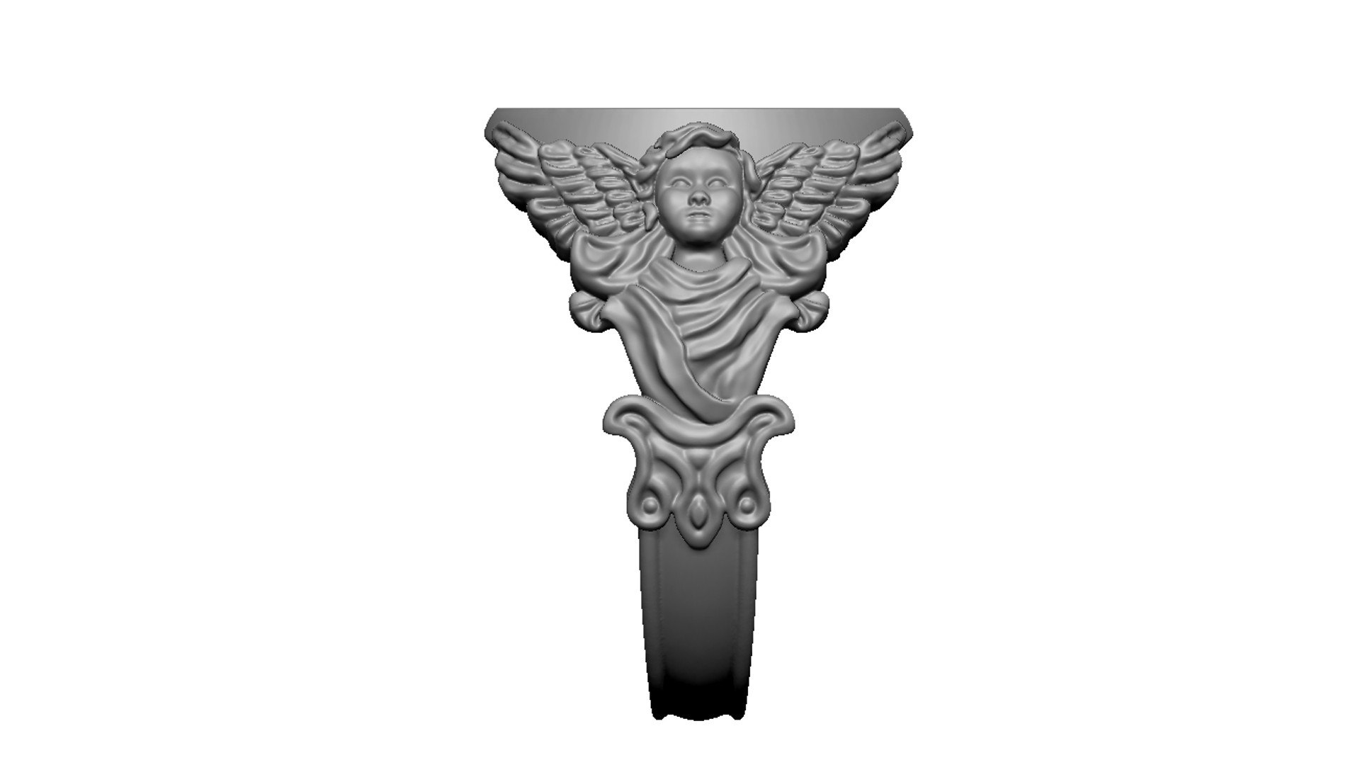 3D ANGEL RING BASE - TurboSquid 2136901