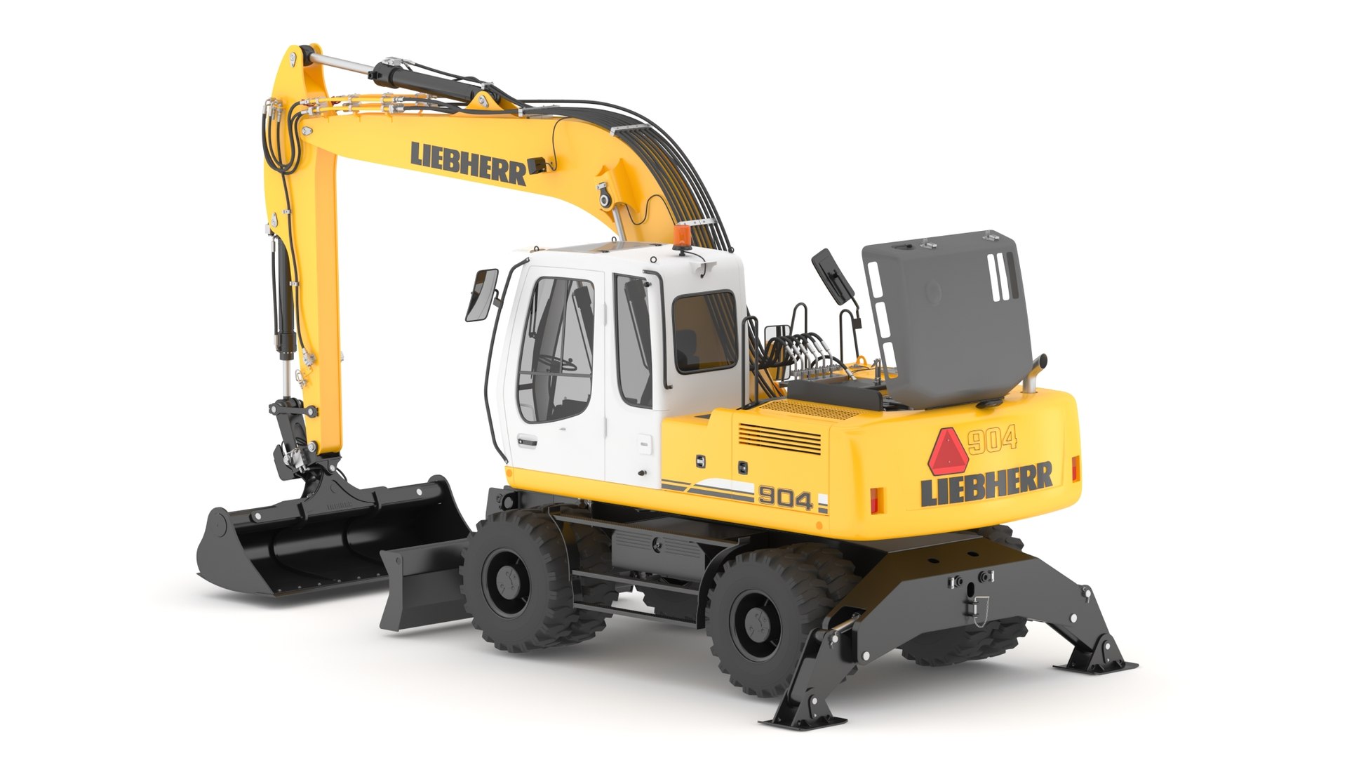 2016 Liebherr A904c Litronic 3D Model - TurboSquid 2372309