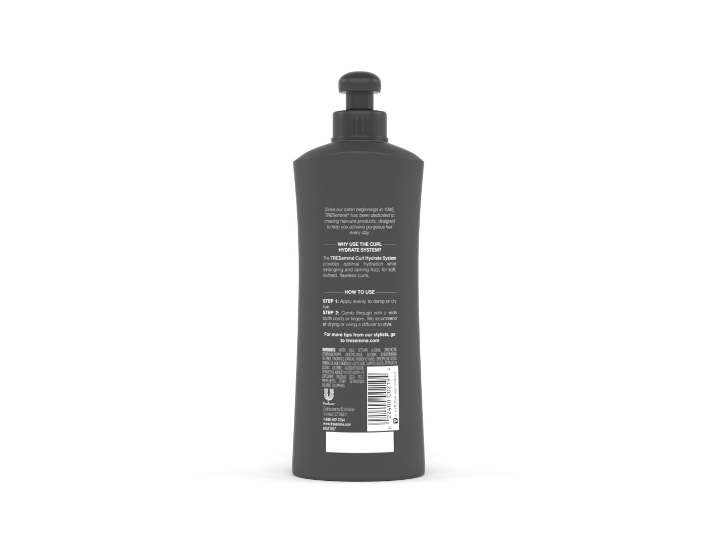Tresemme Shampoo 3D Model - TurboSquid 1589793