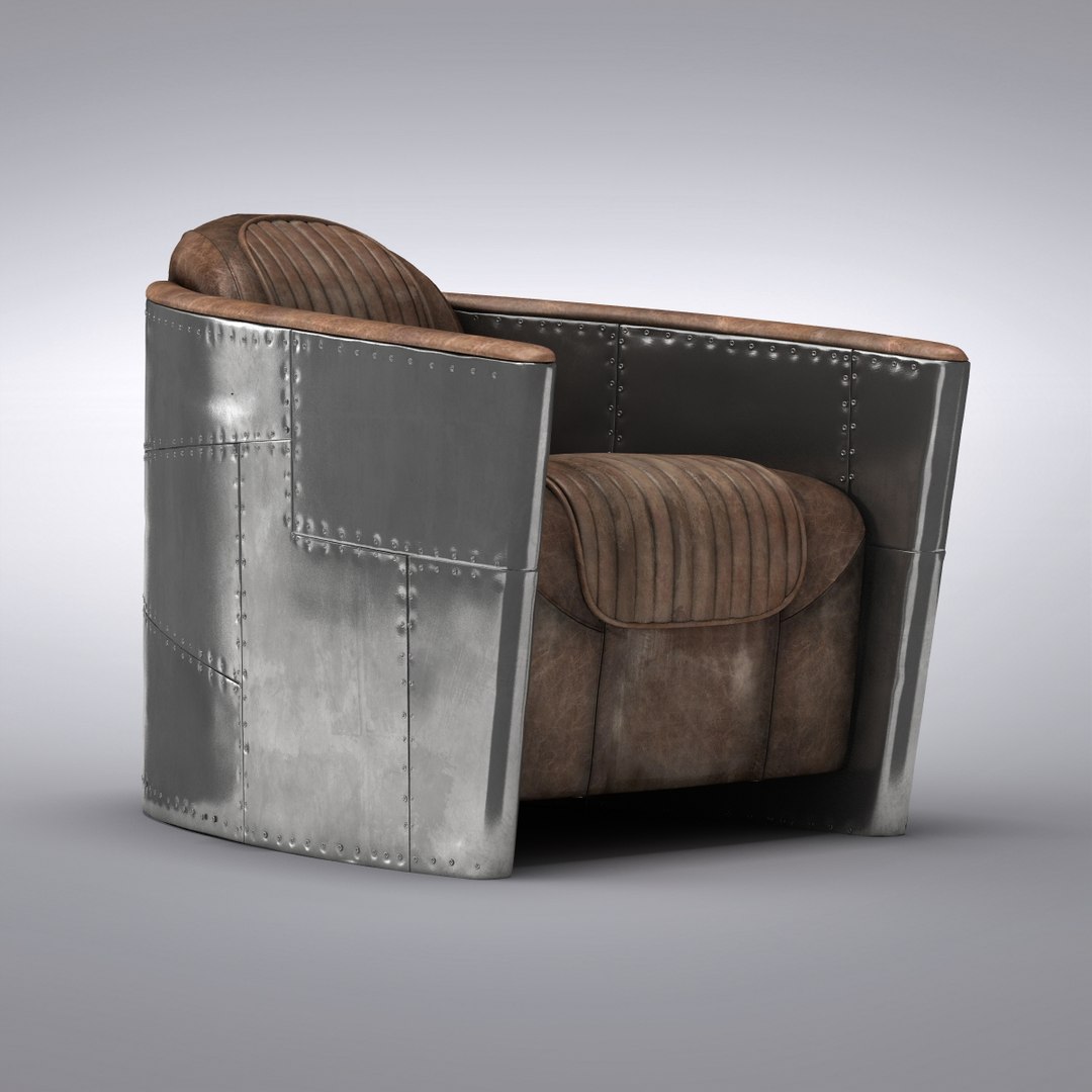 3d model restoration hardware - aviator