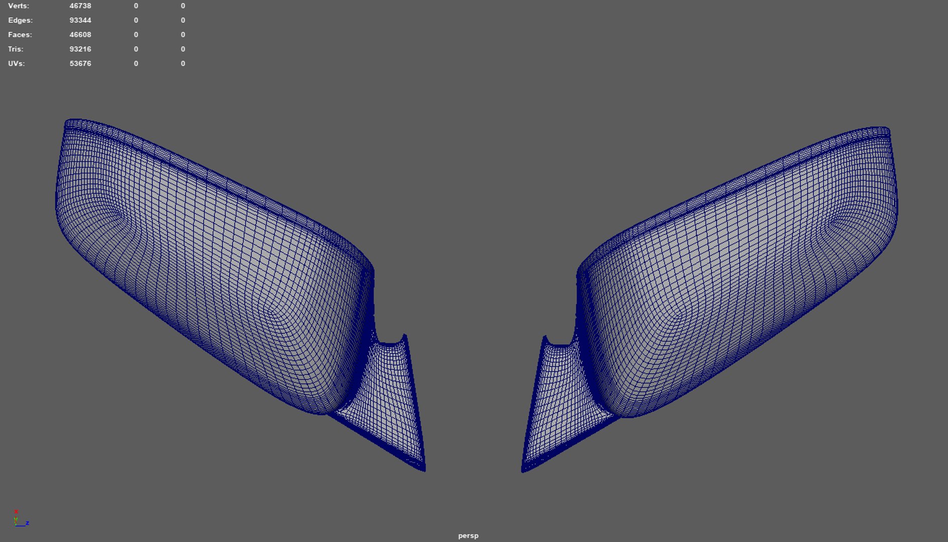 Car Mirror 07 3D Model - TurboSquid 1976152