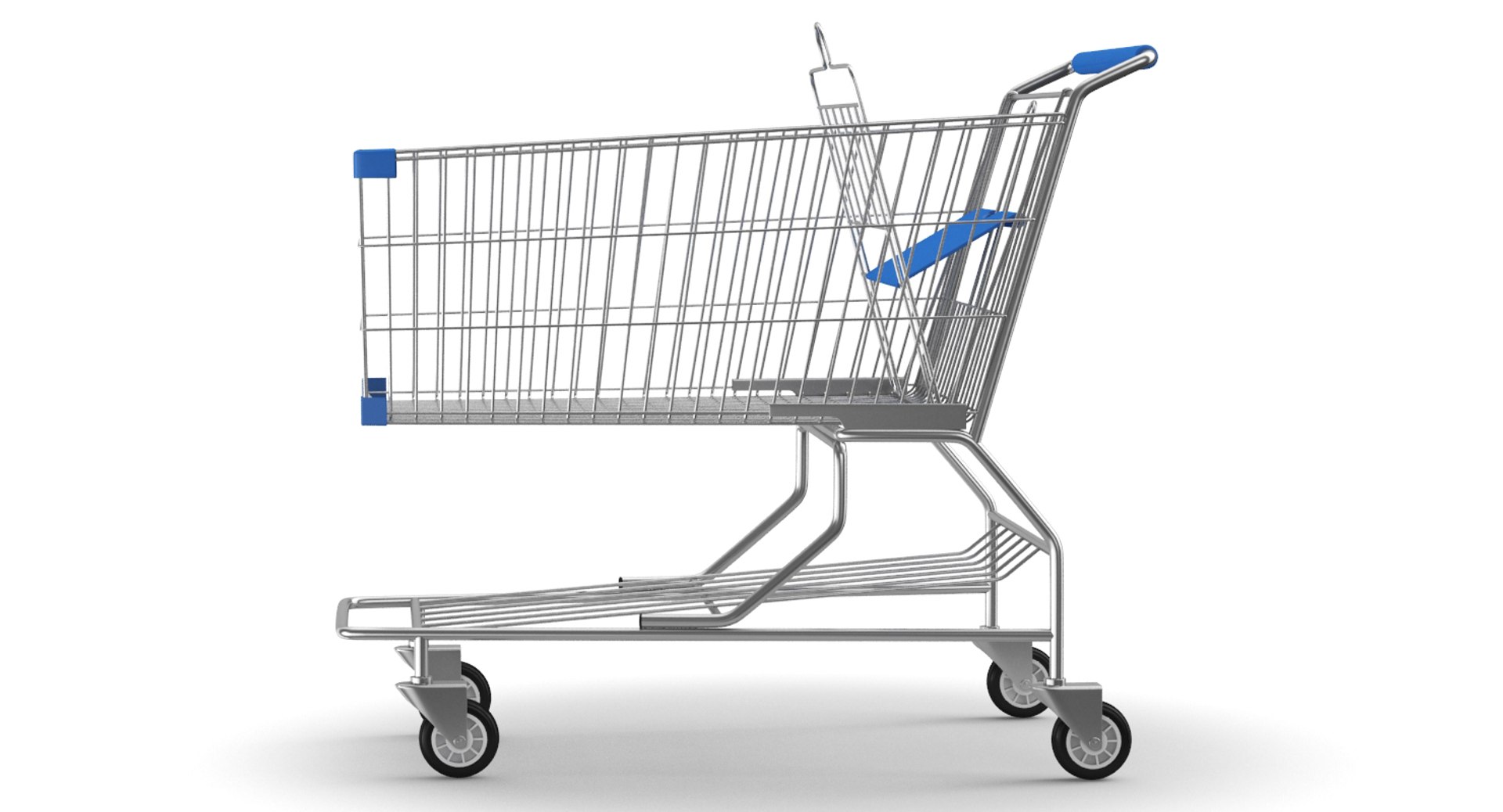Real Shopping Cart 3D Model - TurboSquid 1391084