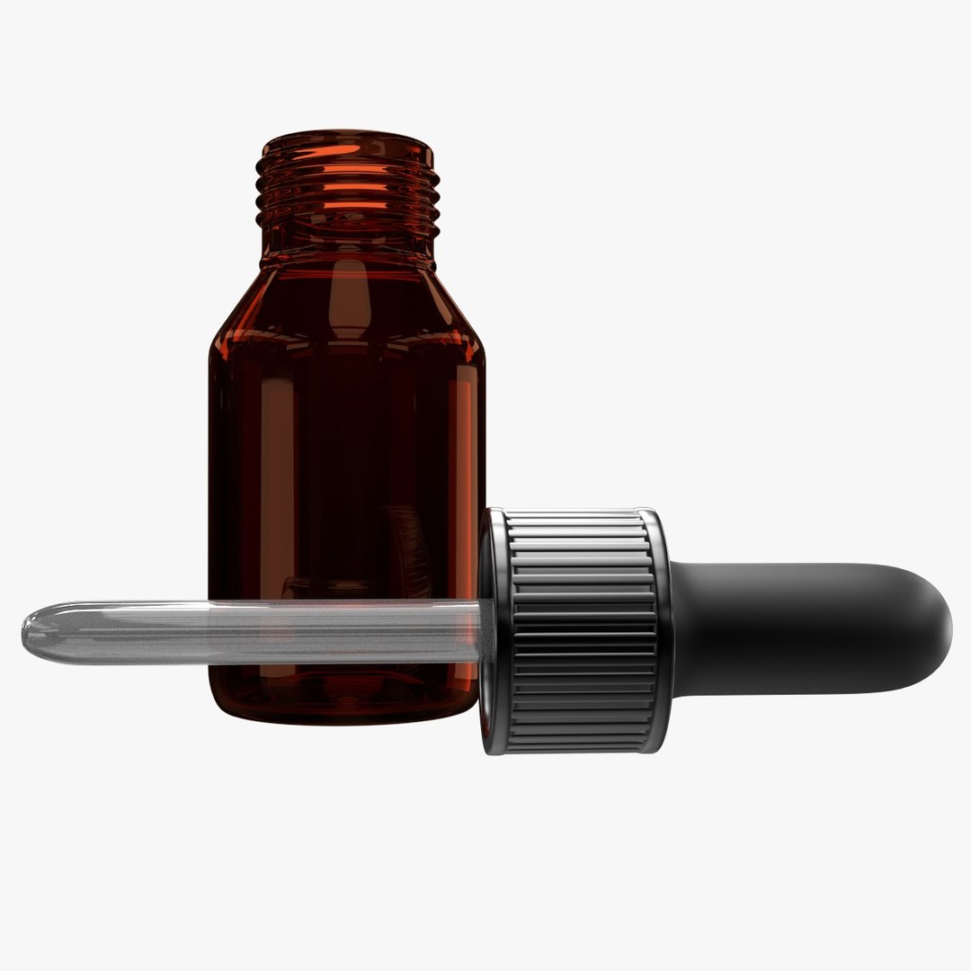 3d Eyedropper Eye Dropper Model