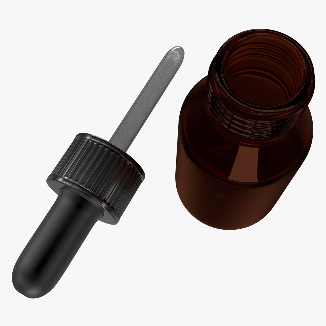 3d Eyedropper Eye Dropper Model