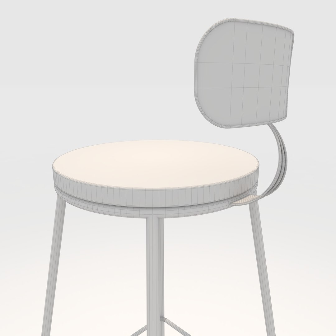 3D Bar Stool 1 Model - TurboSquid 2297652
