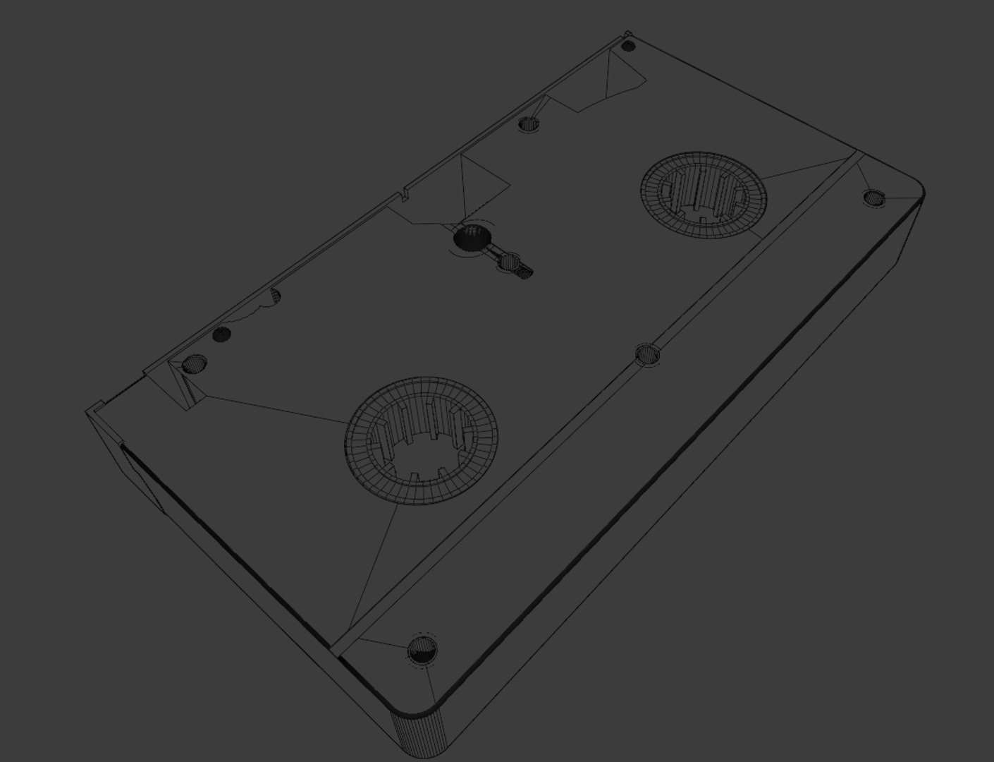 Vhs Cassette 3D Model - TurboSquid 1682950