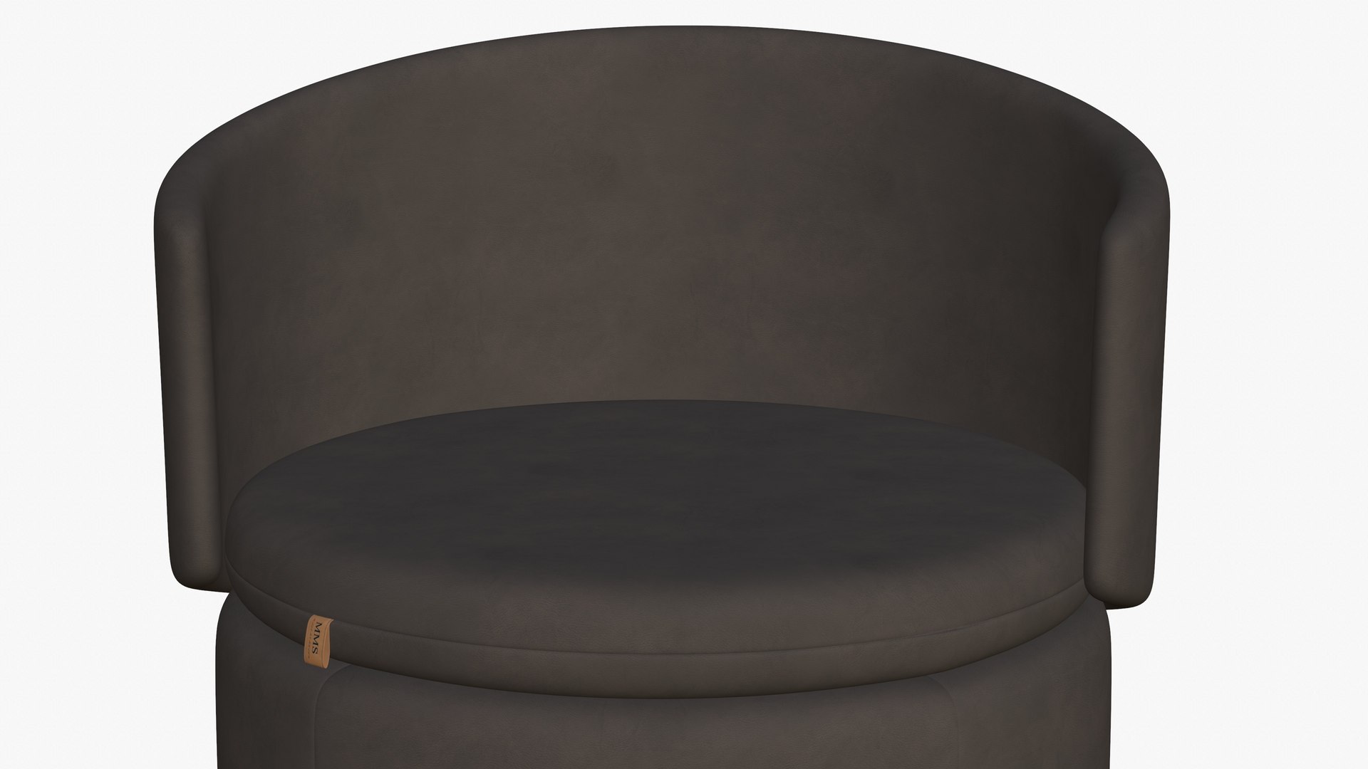 Leather Sofa Realistic Chair Model - TurboSquid 1911884