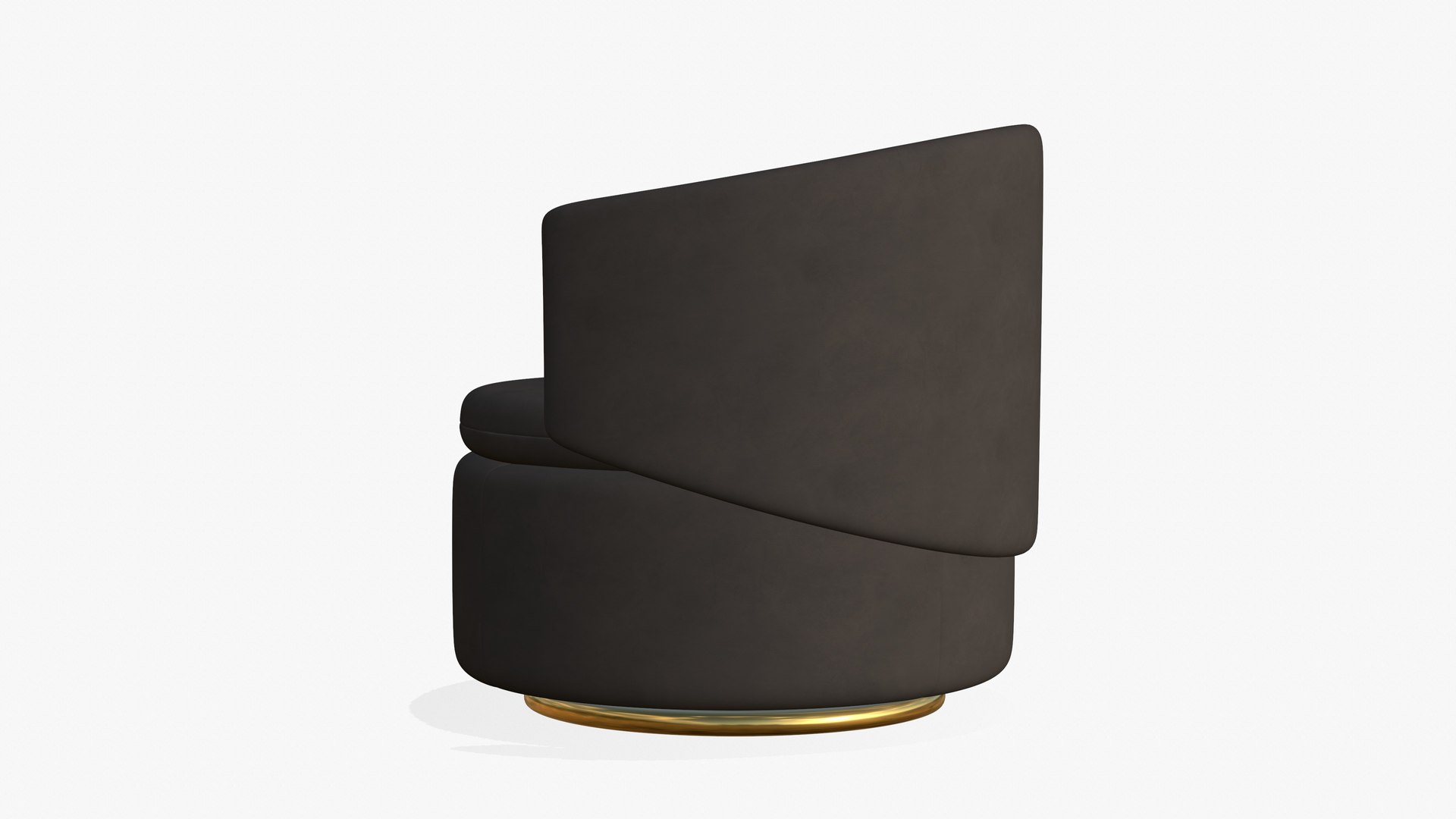 Leather Sofa Realistic Chair Model - TurboSquid 1911884