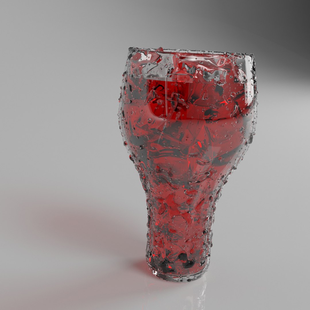 3D glass modeled - TurboSquid 1433929
